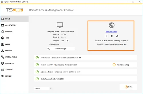 Installation Guide | TSplus Remote Access