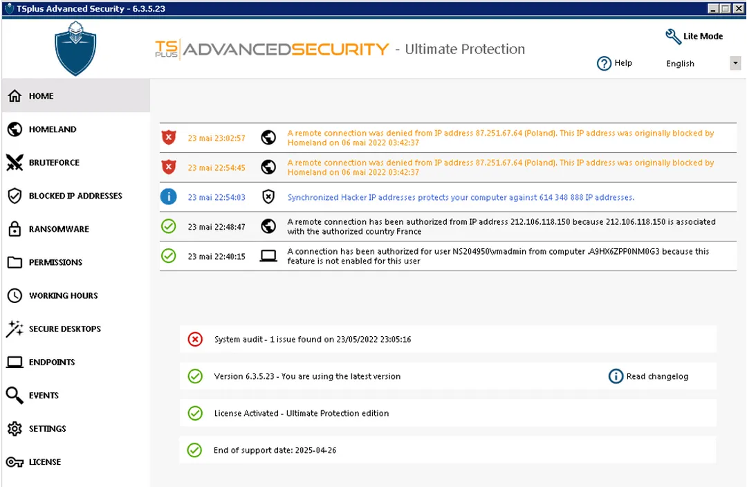 Installation Guide | TSplus Advanced Security Installation Guide | TSplus Advanced Security